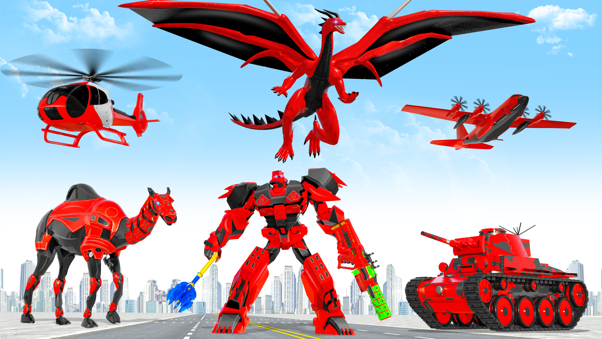 Camel Robot Car Transform Game - App on the Amazon Appstore