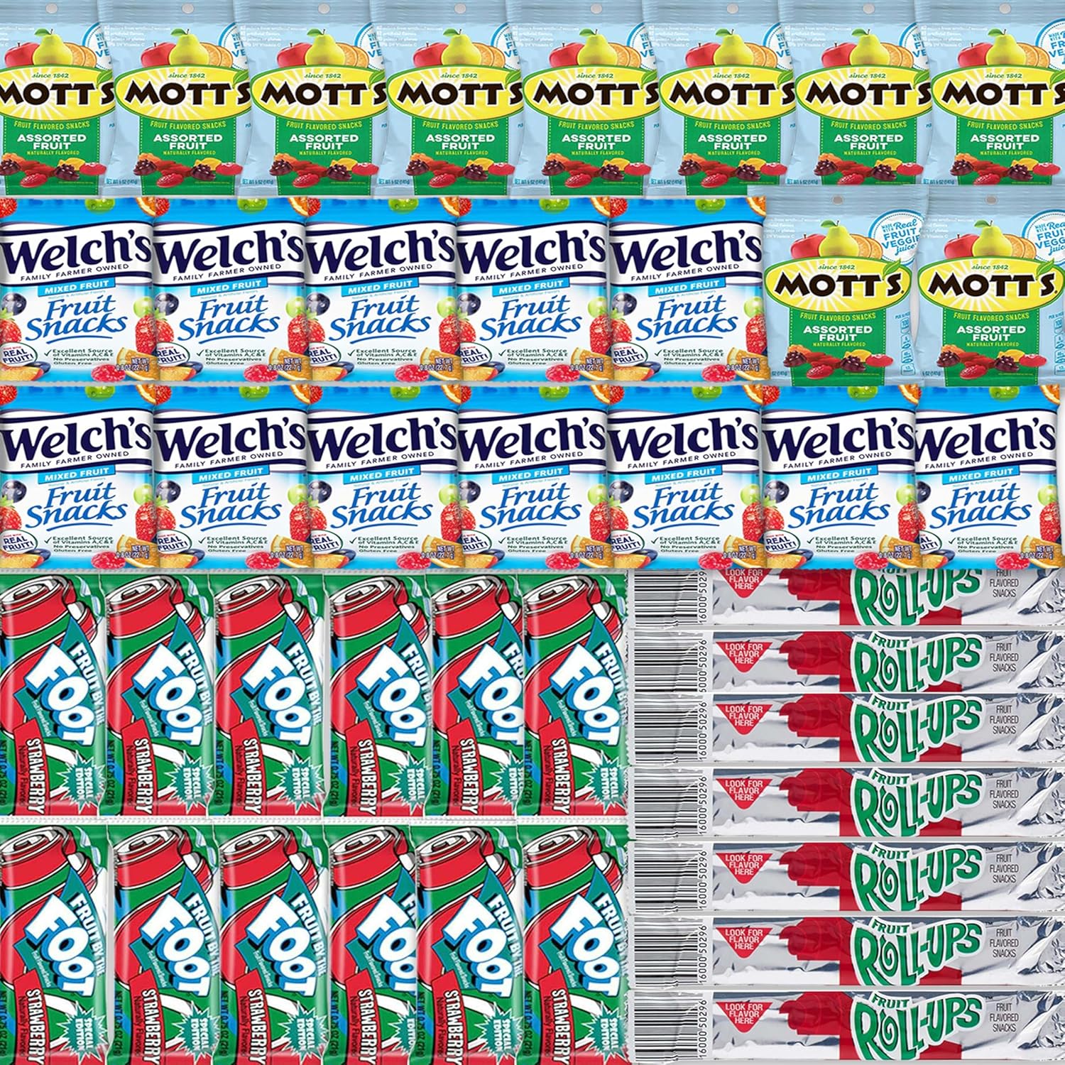 Amazon.com : Fruit Snacks Variety Bulk (100 Count)… : Grocery & Gourmet ...