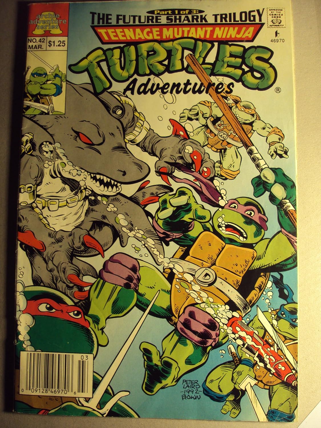 Amazon.com: Teenage Mutant Ninja Turtles Adventures: The Future Shark ...