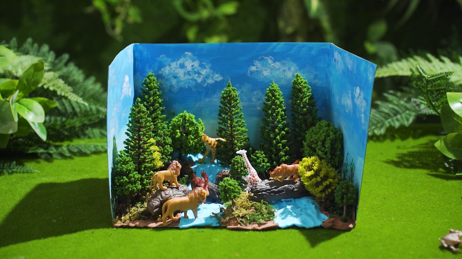 Deciduous Forest Shoebox Diorama How To Make A Taiga Diorama Synonym