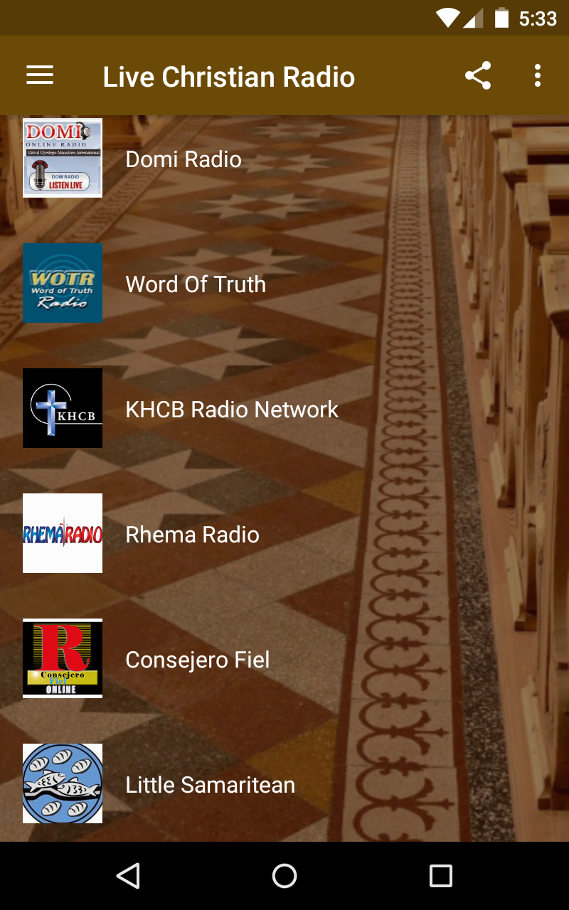 Live Christian Radio - App on Amazon Appstore