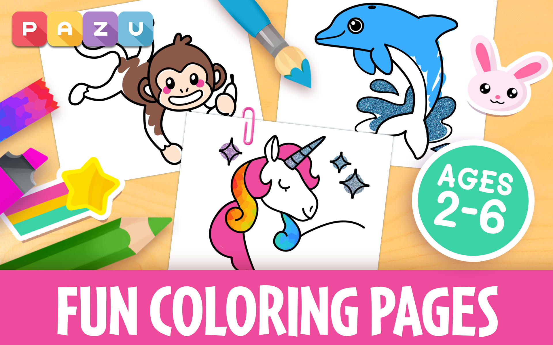 Coloring games for kids - Painting for toddlers - App on Amazon Appstore