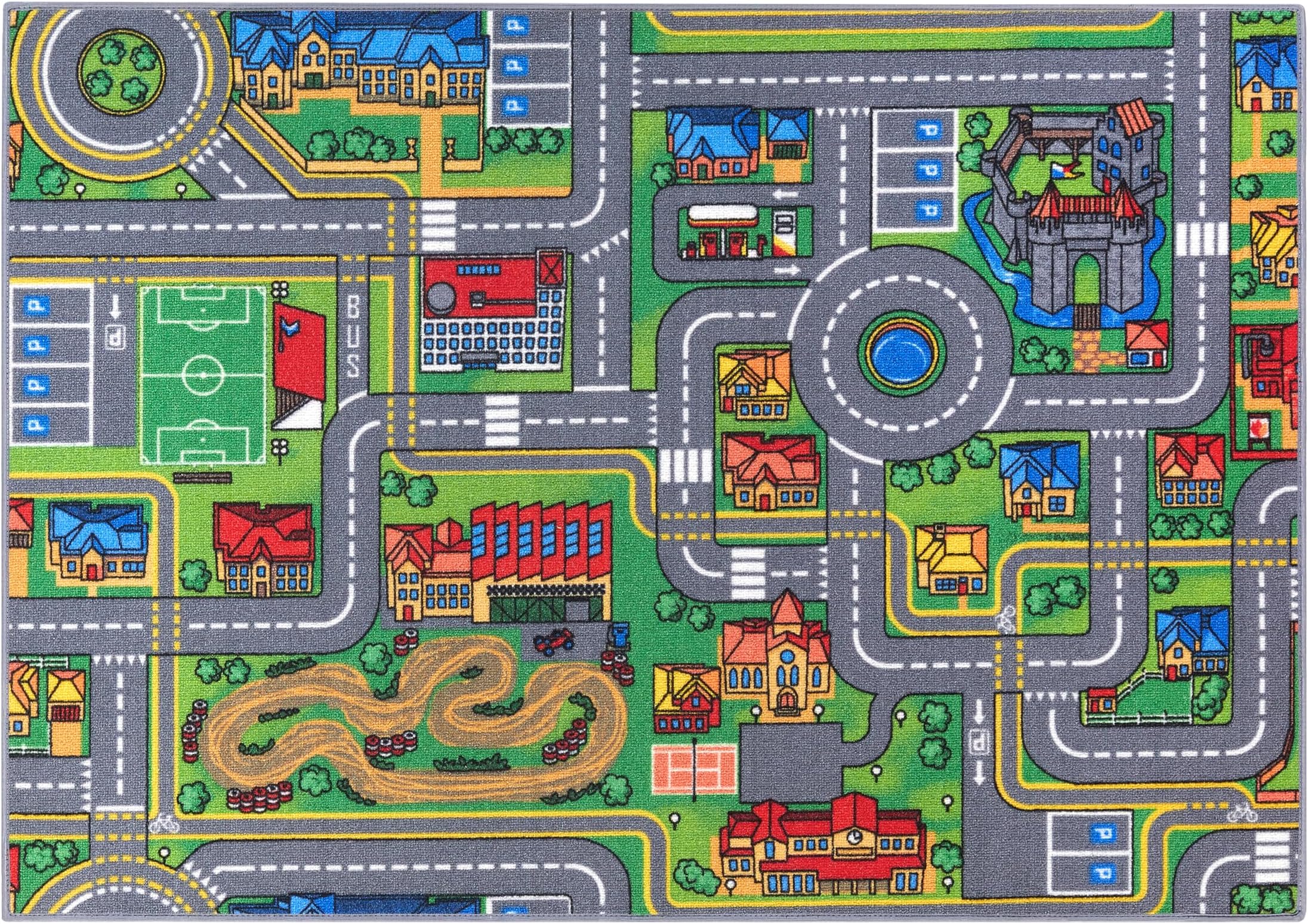 Carpet Studio Teppich Kinderzimmer 95x133cm, Kinderteppich ...