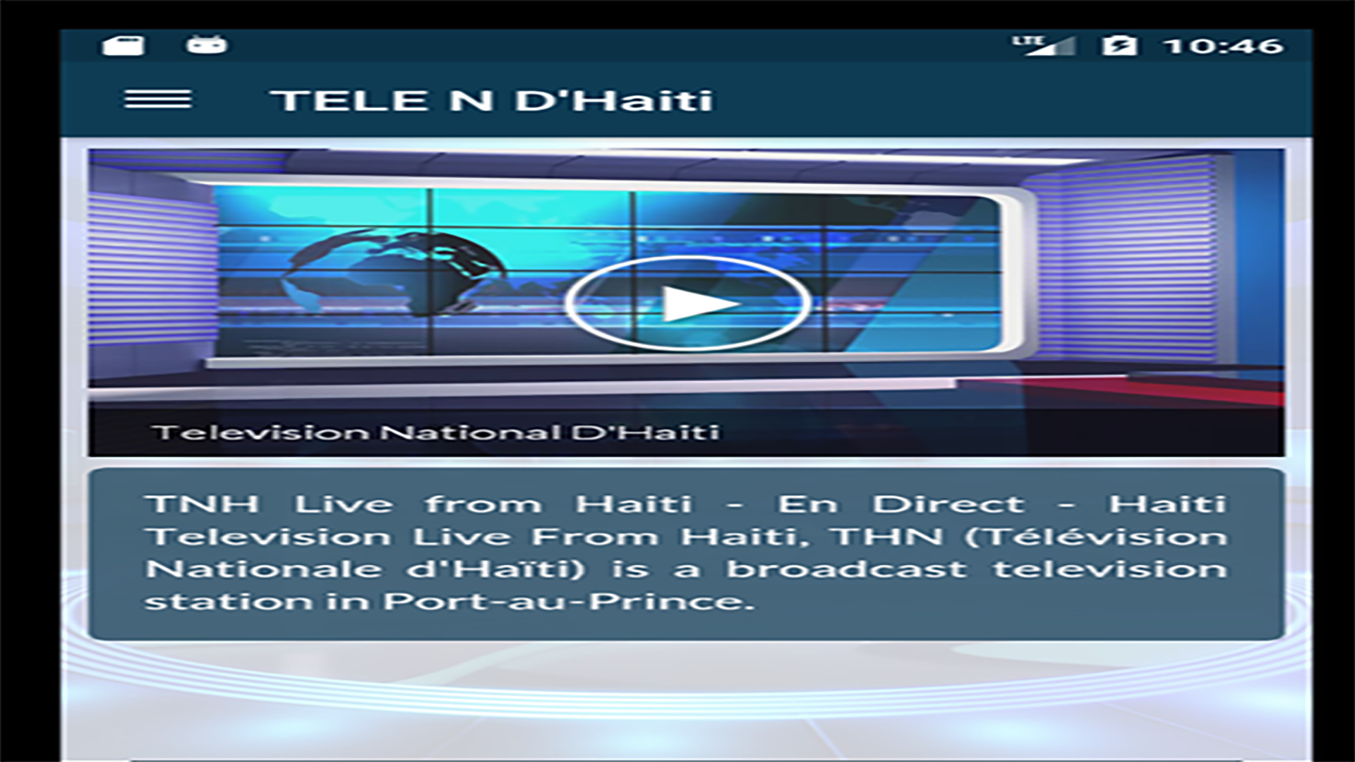 Television National D'Haiti - Application sur Amazon Appstore