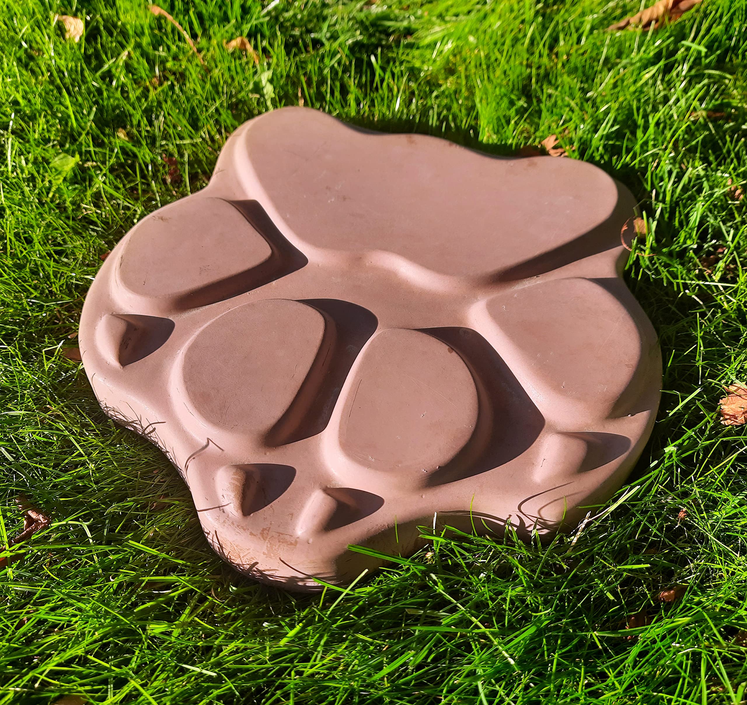 Buy BETONEX 2 pcs DIY Beast's Paws Dog Cat Paw Print Stepping Stone ...