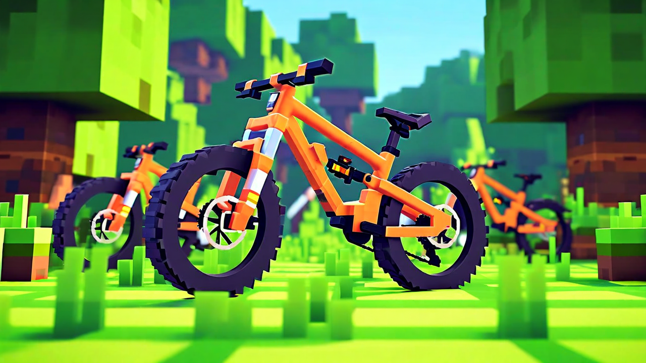 Bicycle Mod for Minecraft - Ride 6 Colors & Explore Your World ...