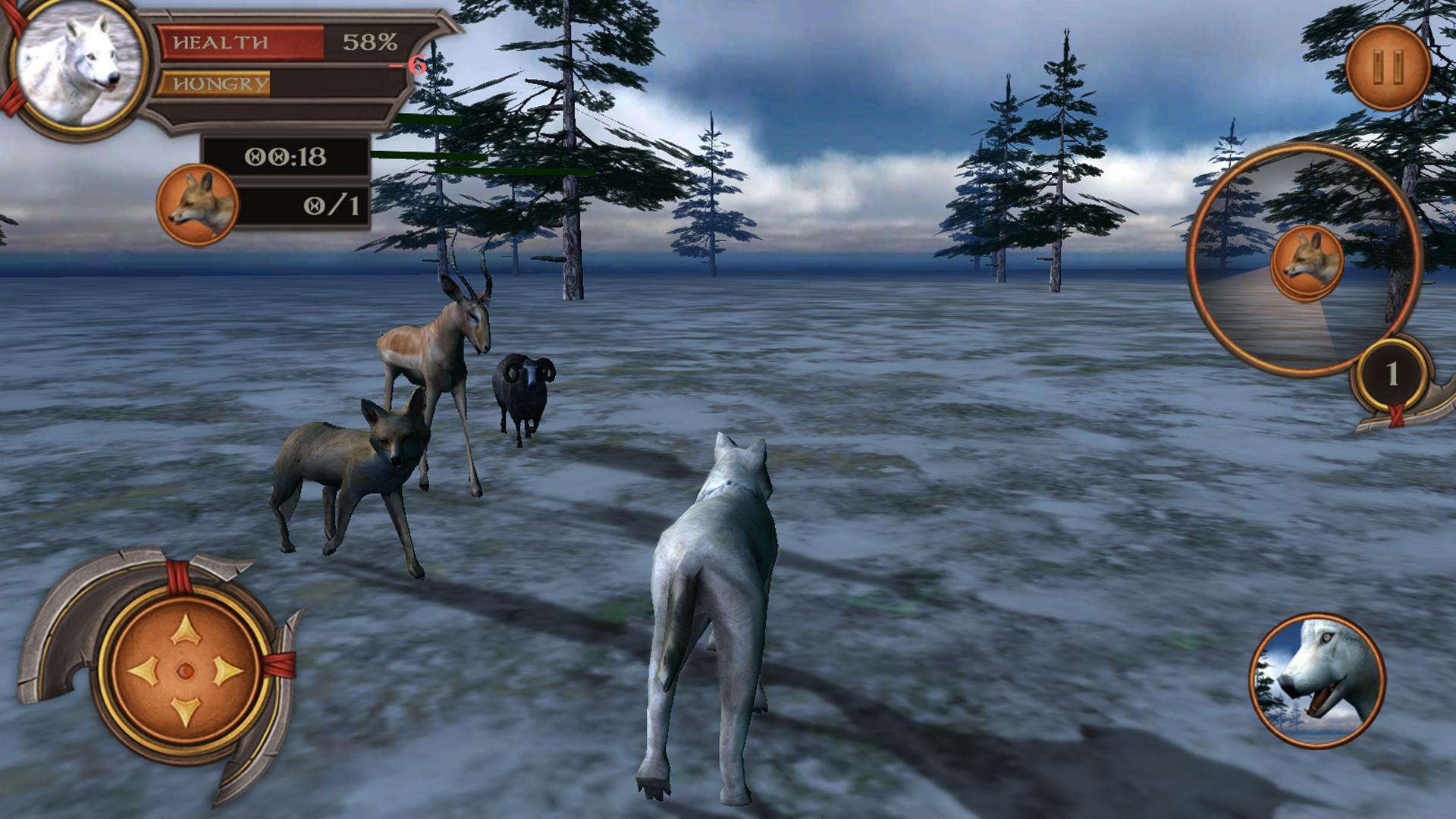White Wolf Simulator - App on Amazon Appstore