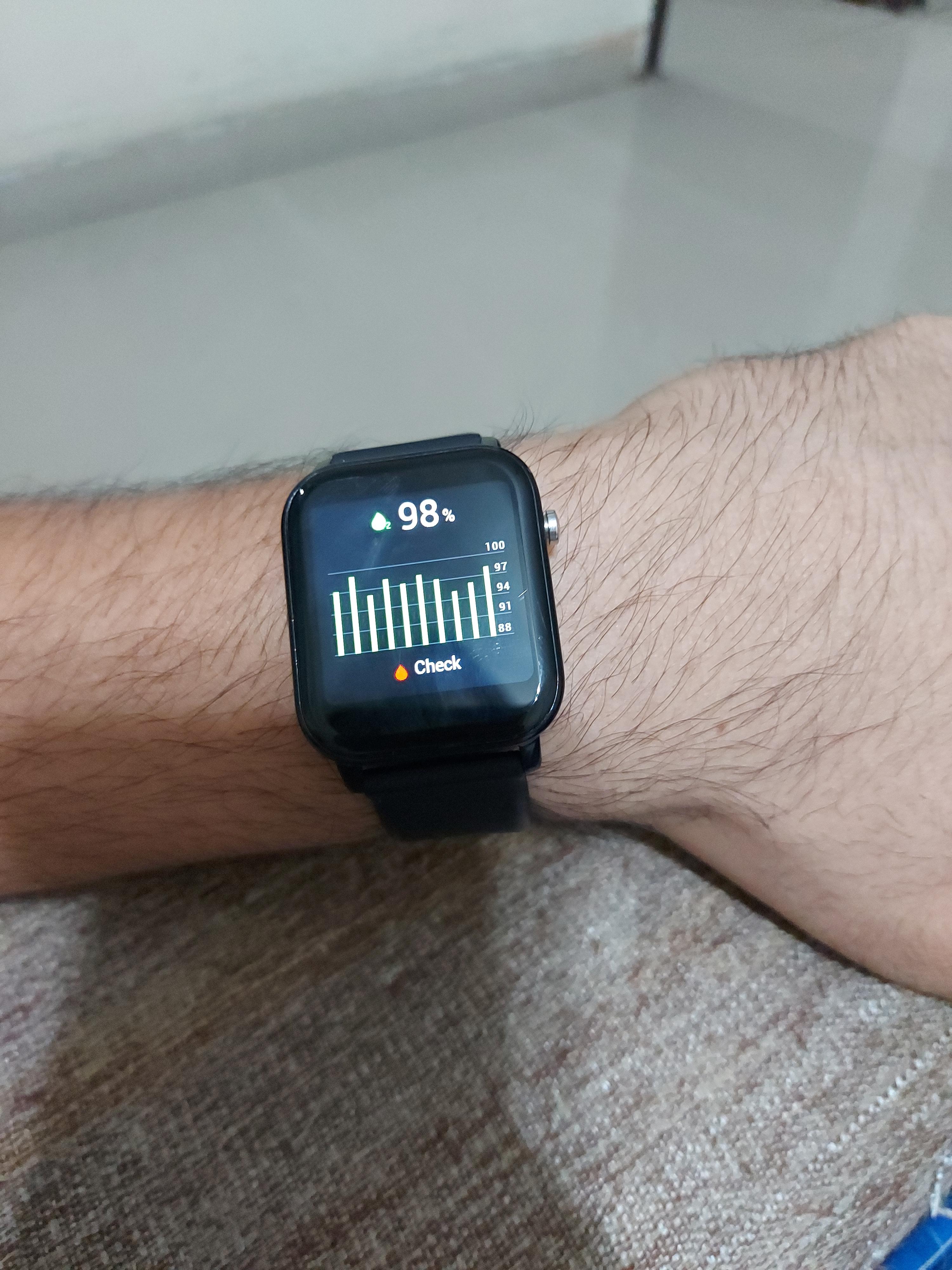 Amazon.in: Buy TAGG Verve Smartwatch with Real Time Heart Rate Tracking ...