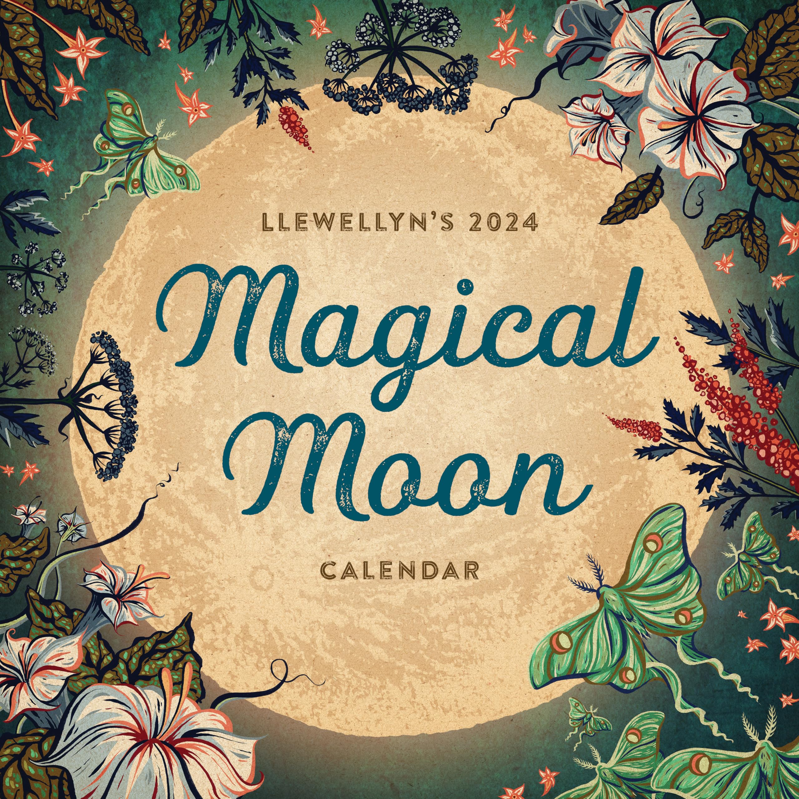 Amazon | Llewellyn's Magical Moon 2024 Calendar: Spells, Rituals & Lore | Mankey, Jason, Kambos ...