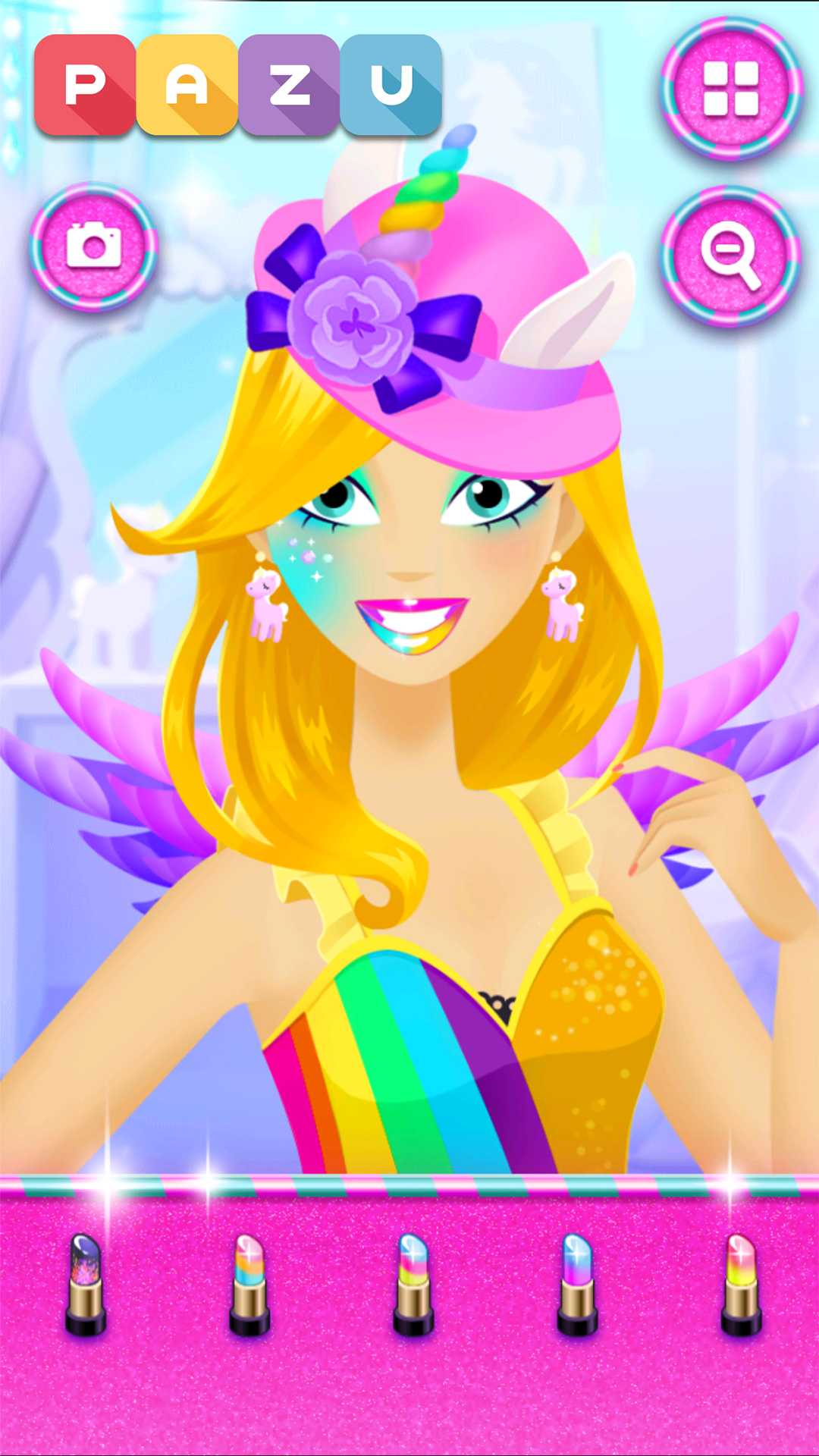 Makeup Girls Unicorn - Makeover Salon Game - App on Amazon Appstore