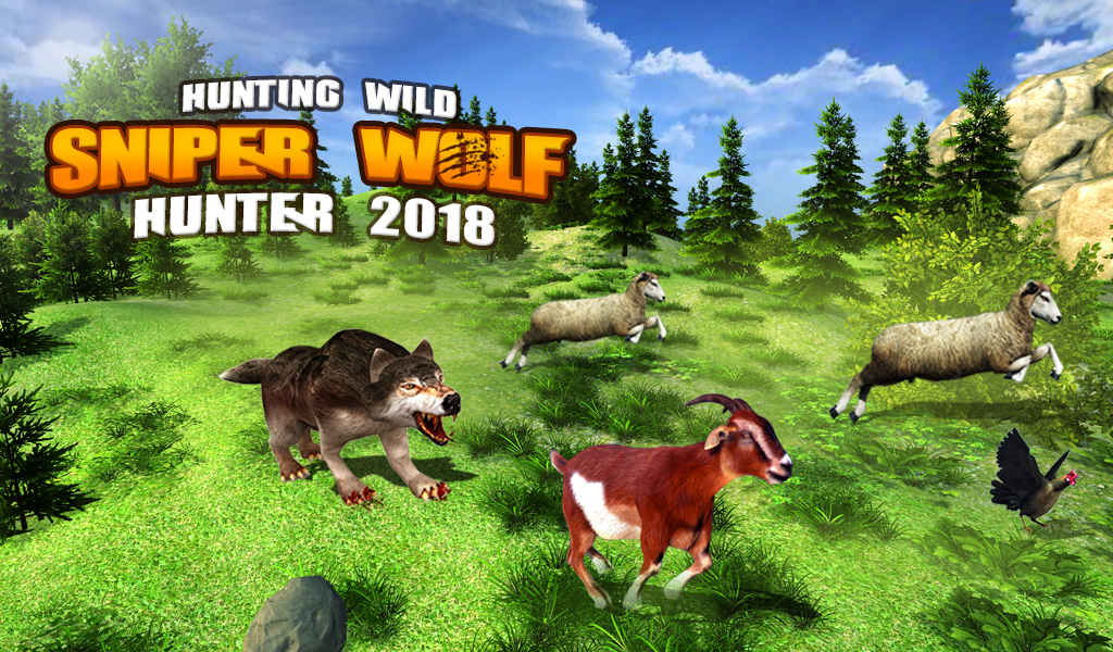 Hunting Animals Sniper Gun Shooter Survival 3D: Wild Safari Wolf Hunter ...
