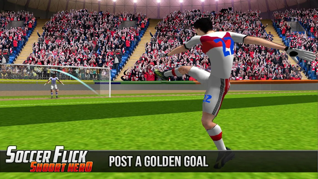 Flick Real Soccer Extreme Shoot Soccer Game World Soccer Dream Football ...