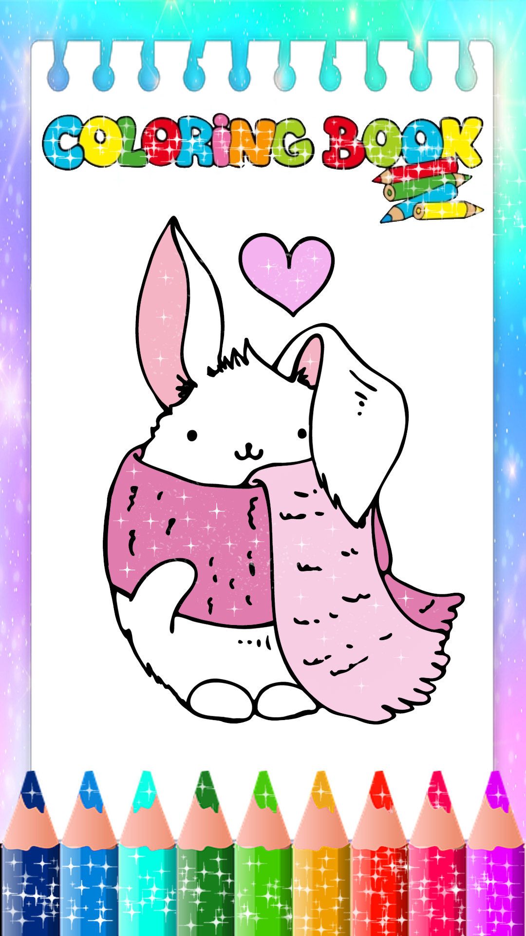 Glitter Coloring Book Kawaii - App on Amazon Appstore