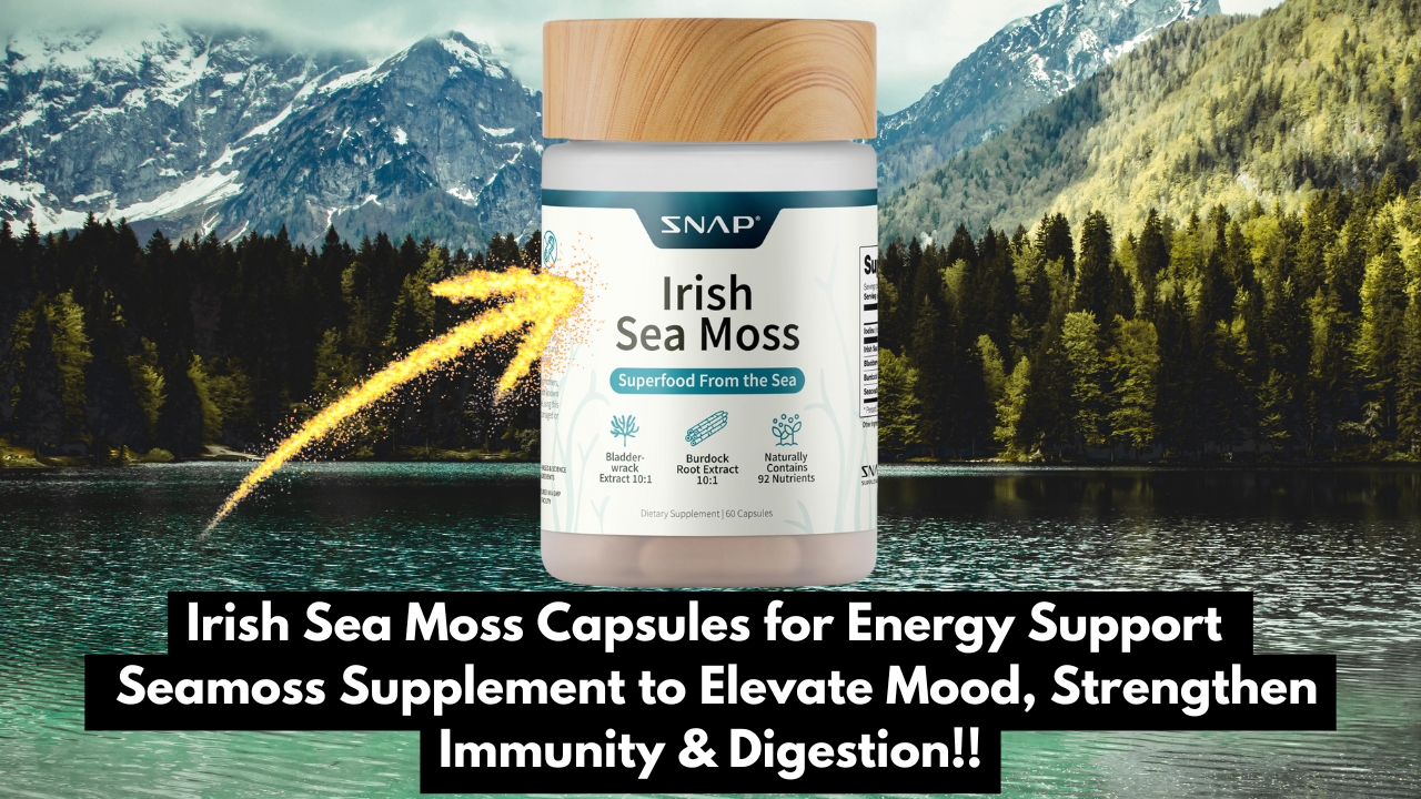 Watch Why I Recommend these Sea Moss Capsules! on Amazon Live