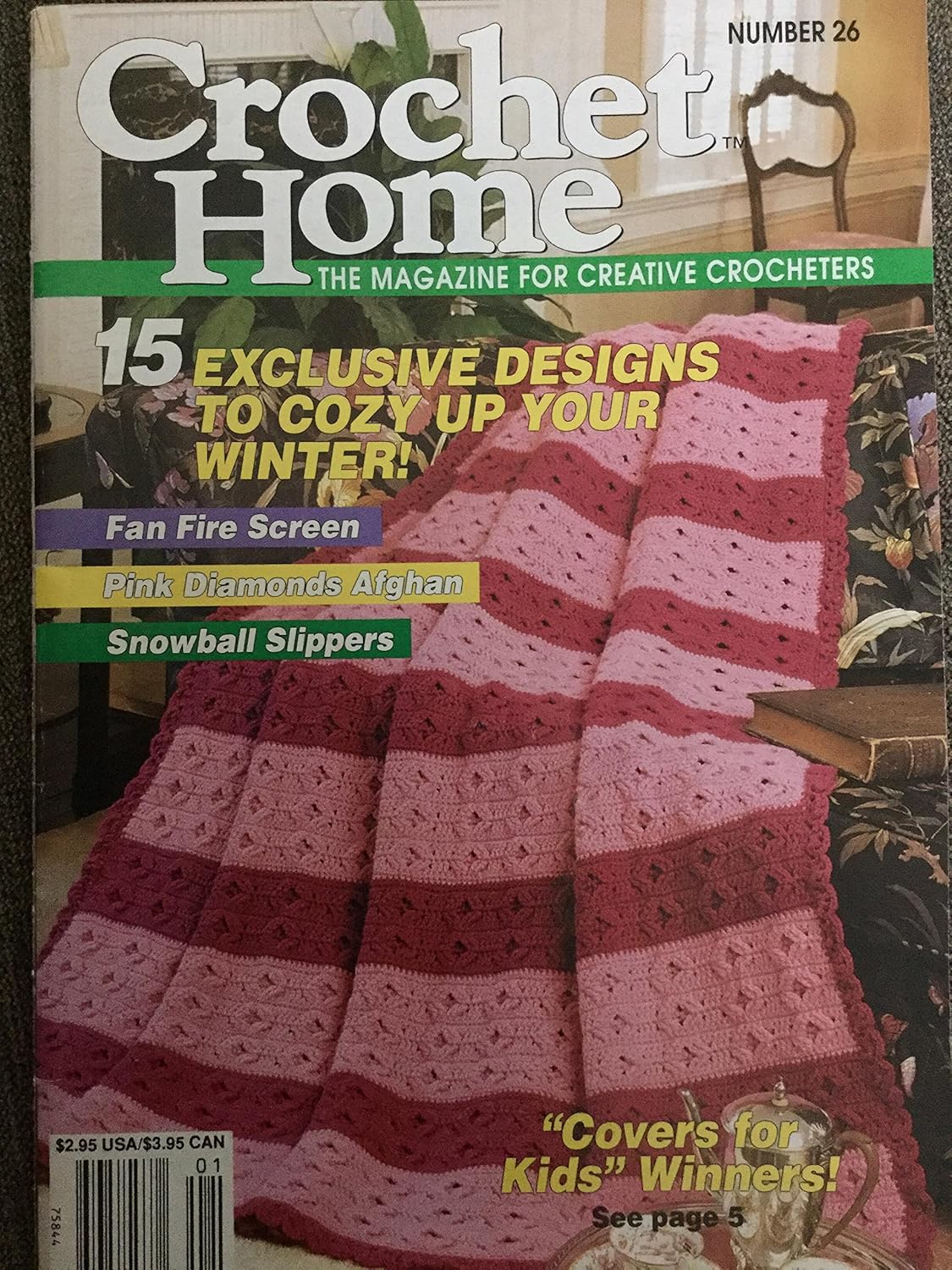 Crochet Home 26 DEC/JAN 1992 (THE MAGAZINE FOR CREATIVE CROCHETERS ...