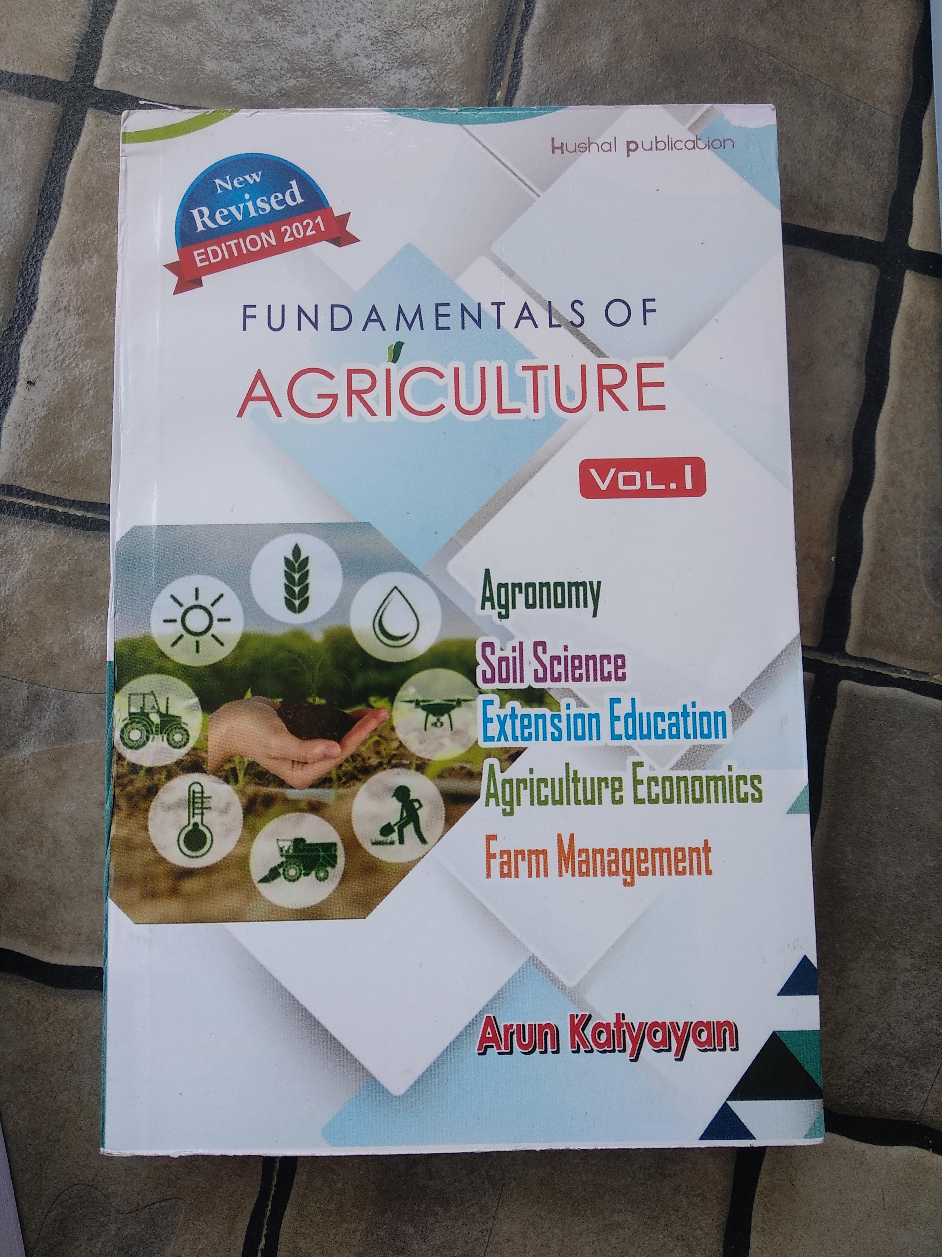 Buy Fundamentals of Agriculture Vol I Book Online at Low Prices in ...