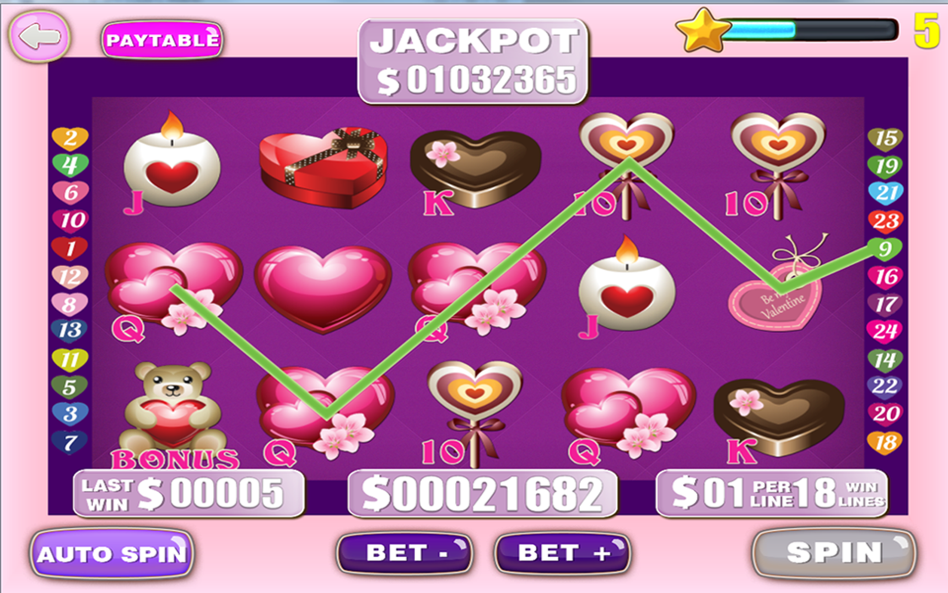 My Lucky Valentine Slots - App on the Amazon Appstore
