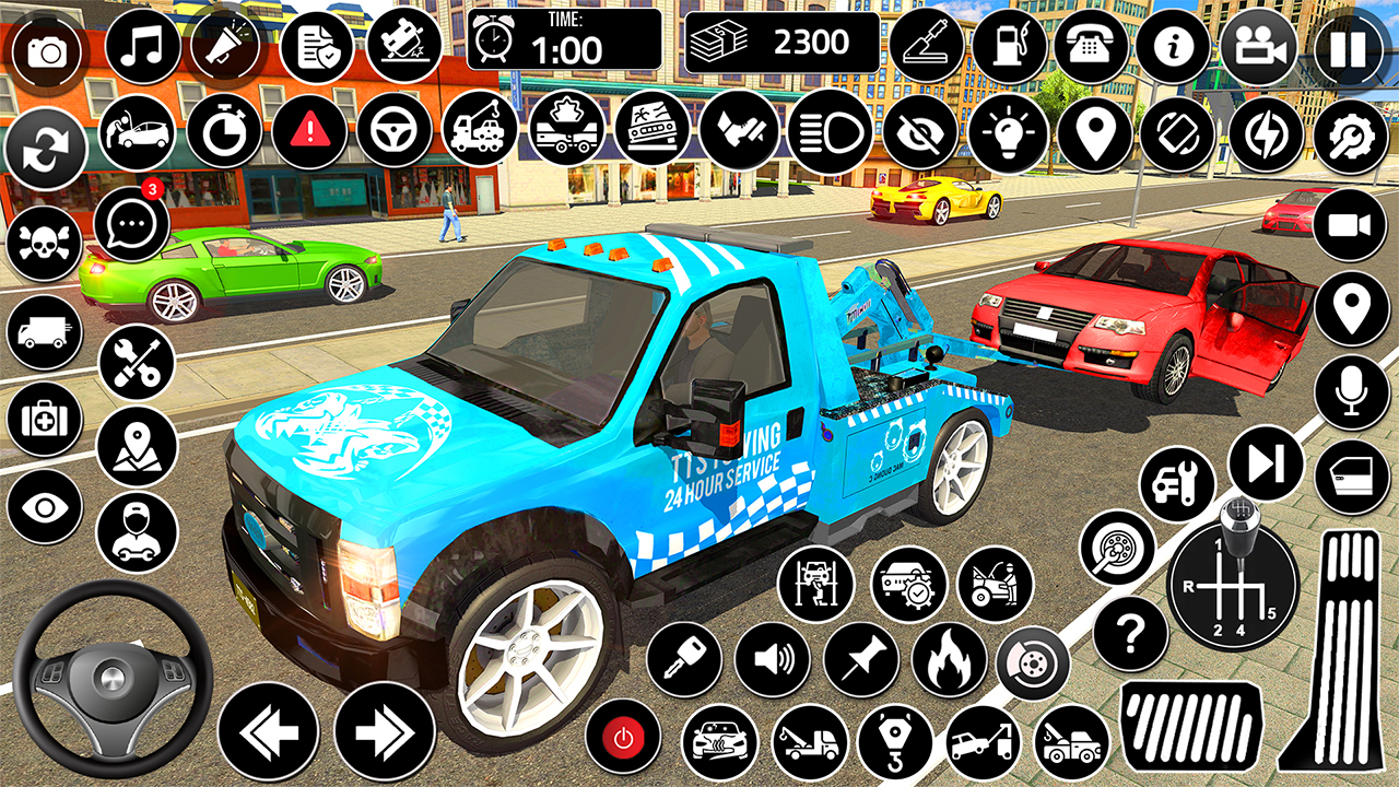 Tow Truck Game: City Rescue Truck Driving Simulator - Truck Games ...