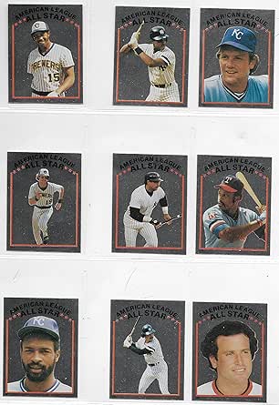 Amazon.com: 1981 Topps Baseball Stickers Complete Set Of 262 Stickers ...