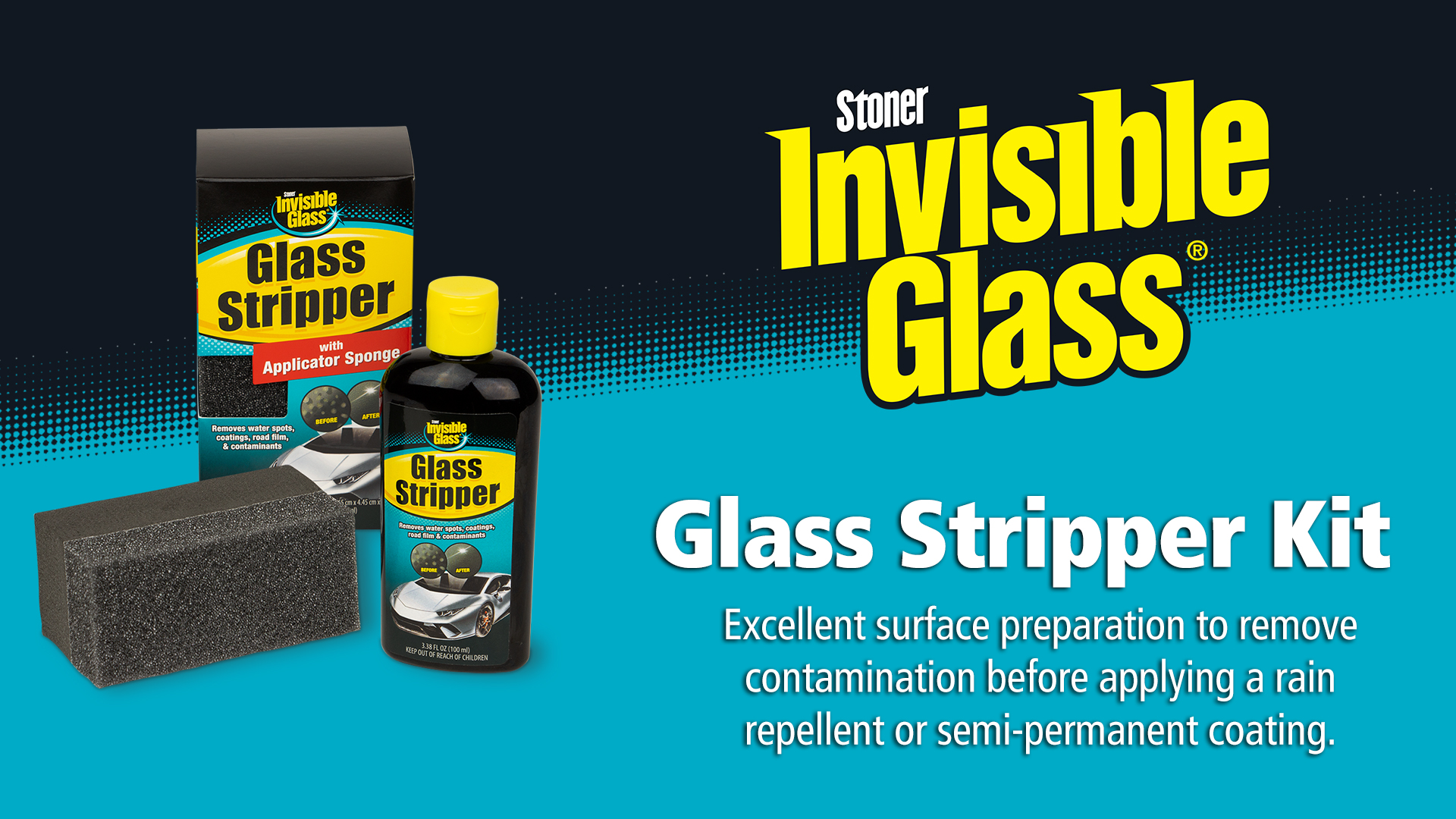 Watch The Glass Stripper Kit from Invisible Glass on Amazon Live