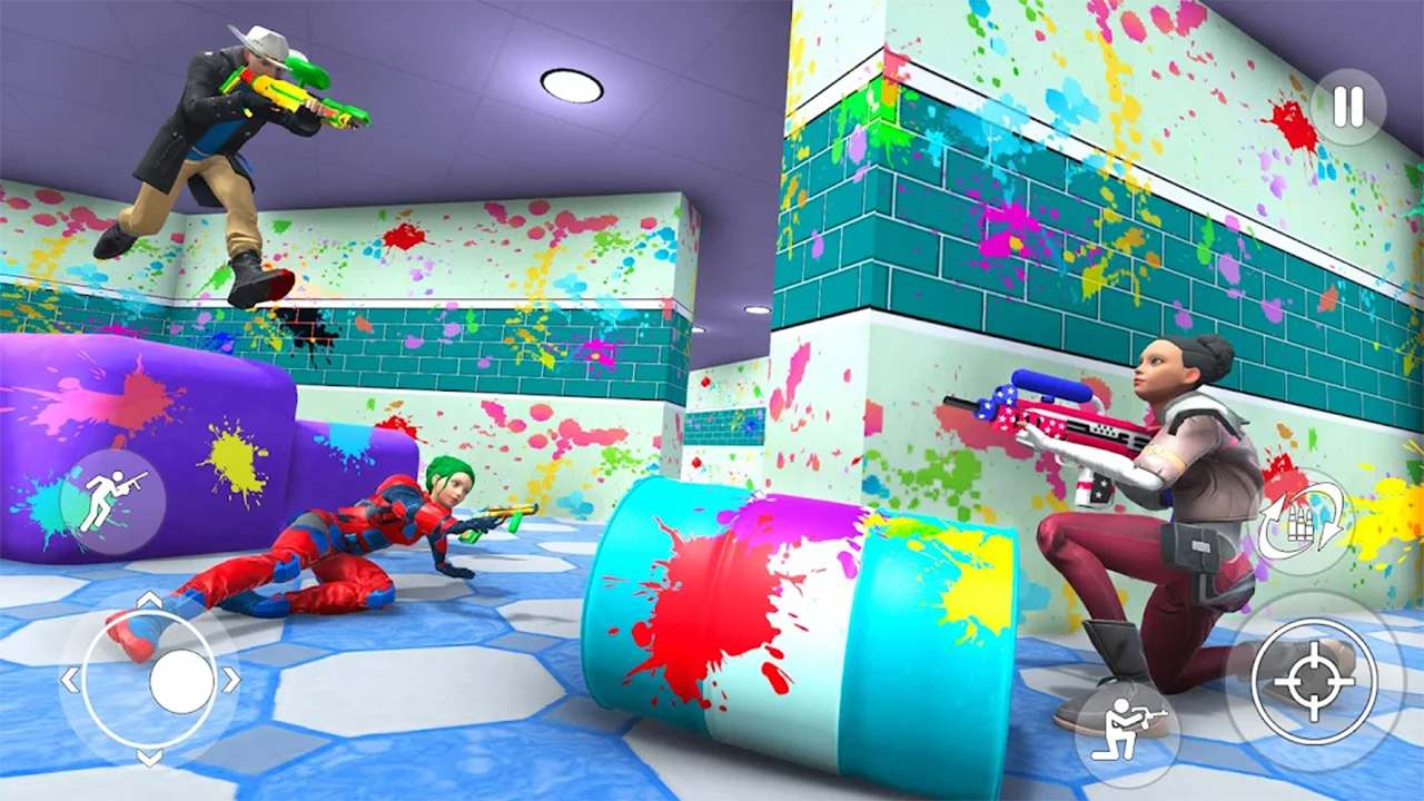 Paintball Shooting Gun Arena Games - Paintball Shooting Toy Gun ...