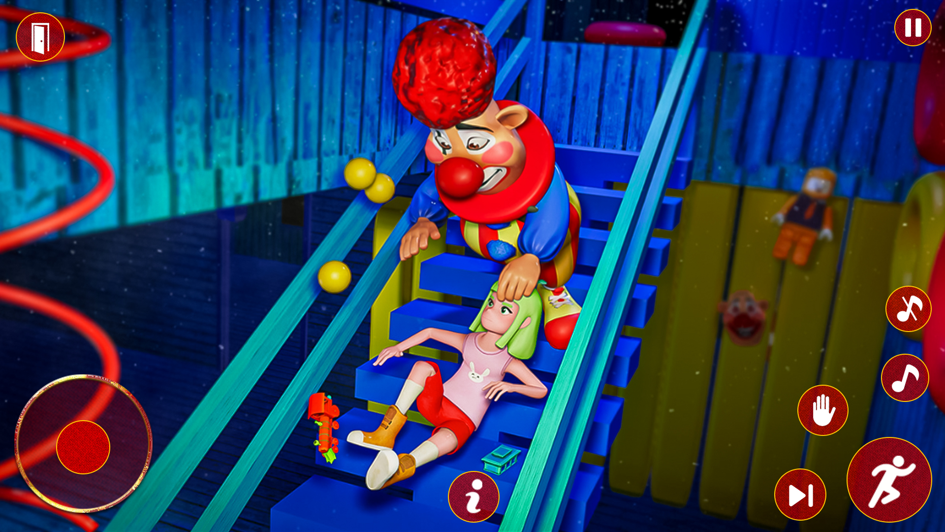 Horror Day In Scary Toy Factory Hide Seek Puzzle Game - Spooky Clown ...