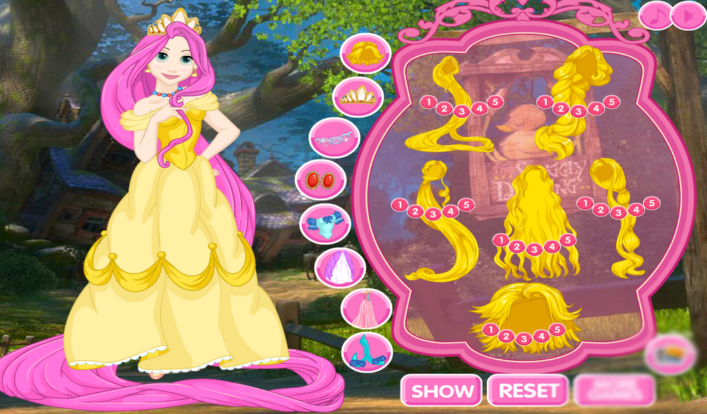 Dress up princess Rapunzel - App on Amazon Appstore