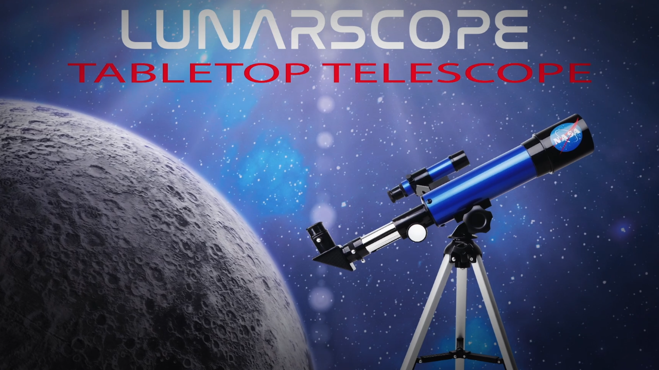 Watch NASA Lunar Telescope for Kids on Amazon Live