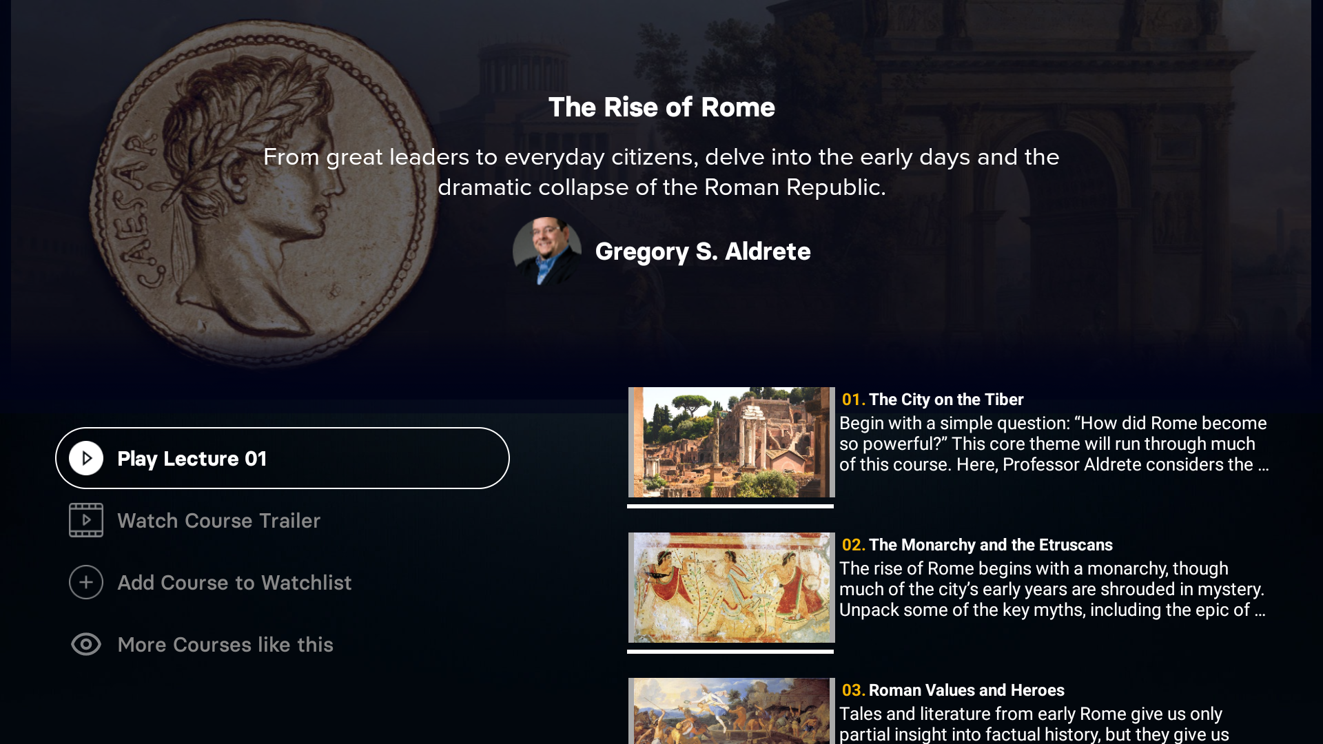 The Great Courses - App on Amazon Appstore