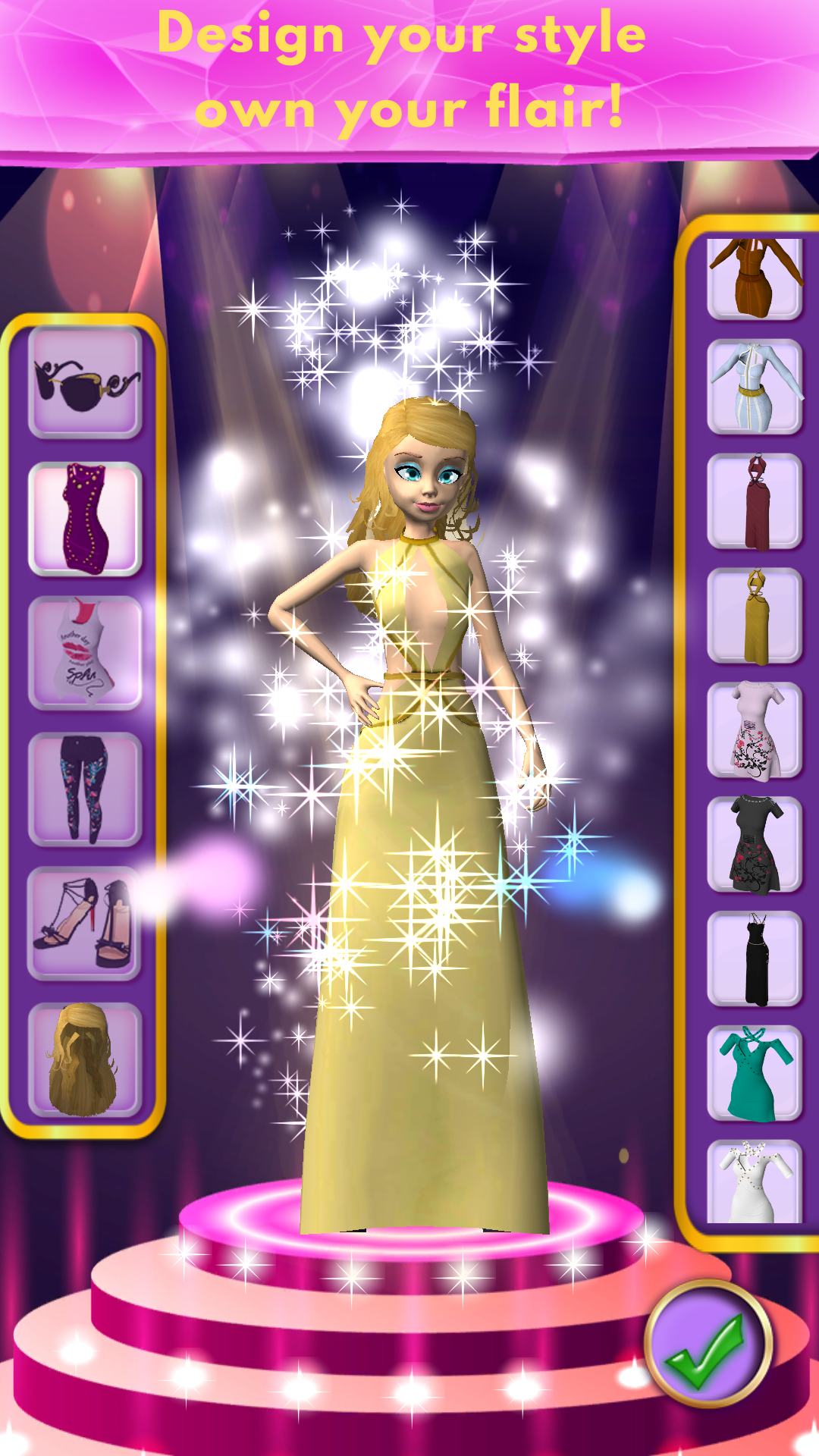 Dress Up 3D: Fashion Show Game - App on Amazon Appstore