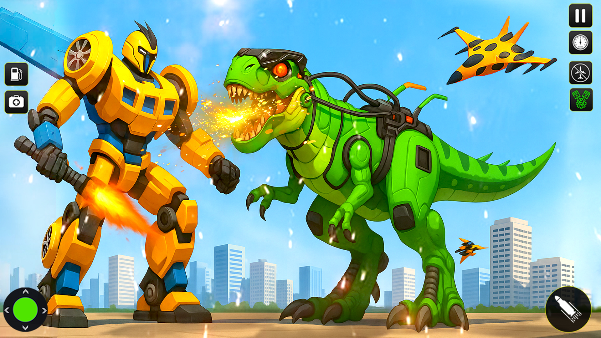 Dino Robot Transform Car Simulator Games : Animal Robot Transformation ...