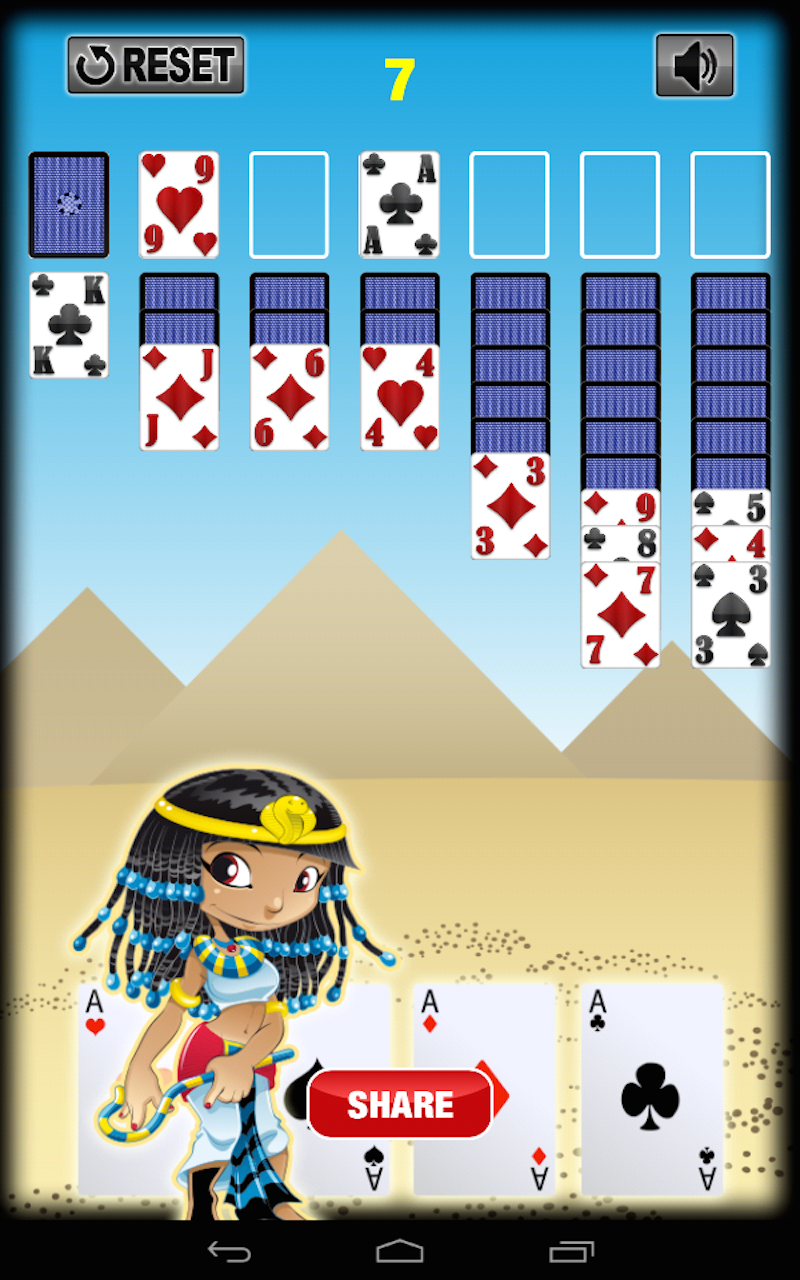 Cleopatra Dream Solitaire Free Games for Kindle Fire HD Best Offline ...
