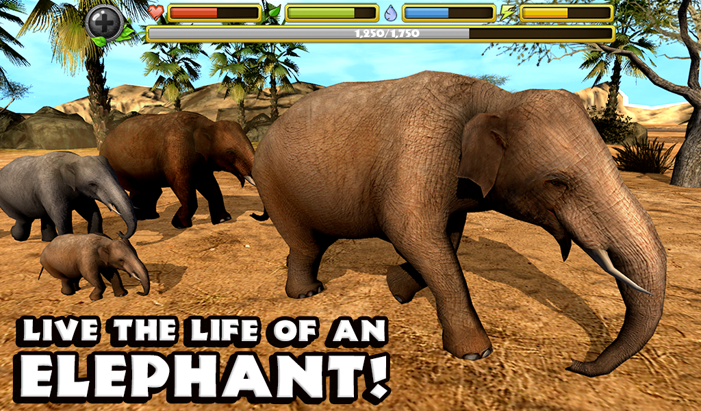 Aplicación Elephant Simulator en Amazon Appstore