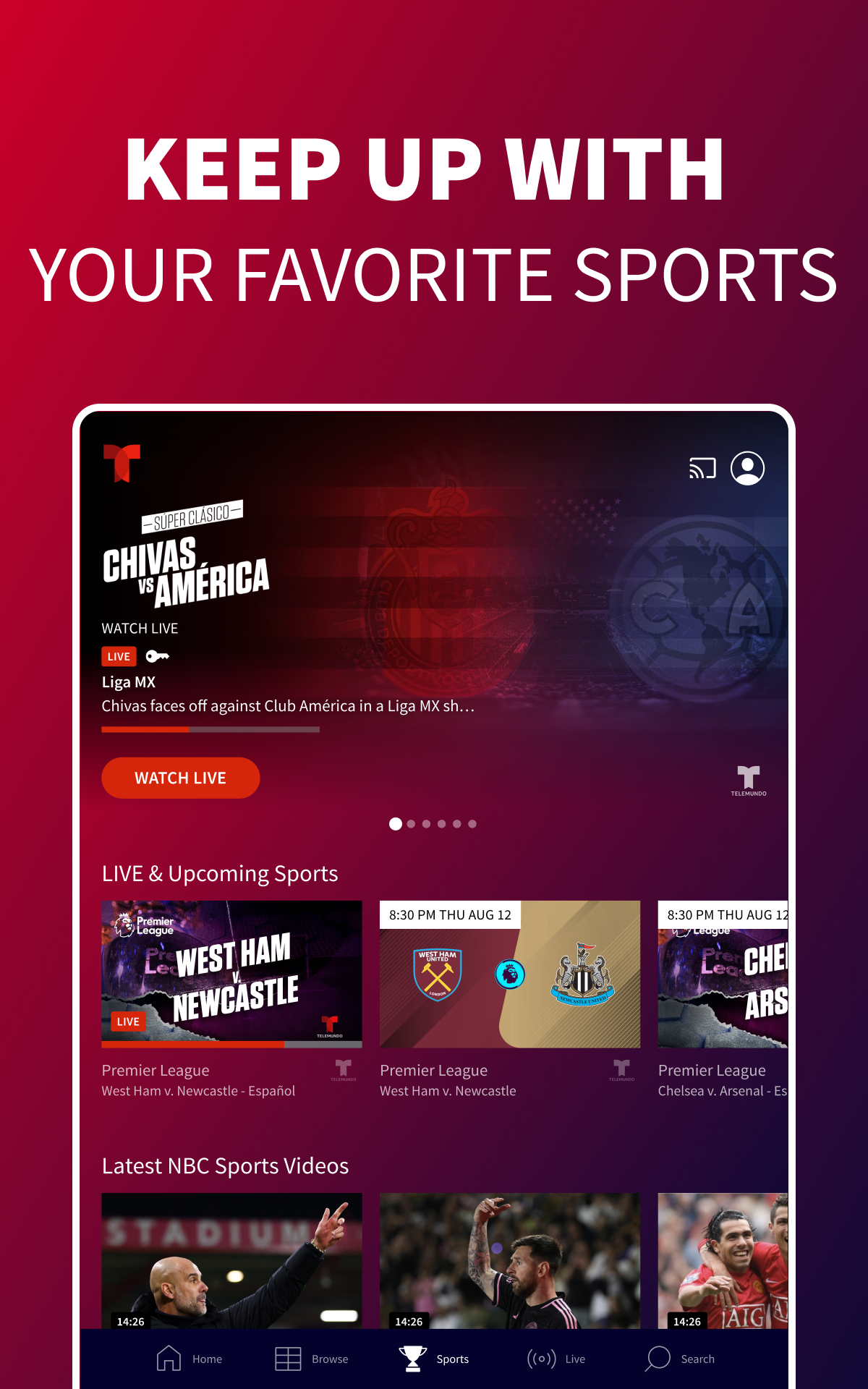 Telemundo - App on Amazon Appstore
