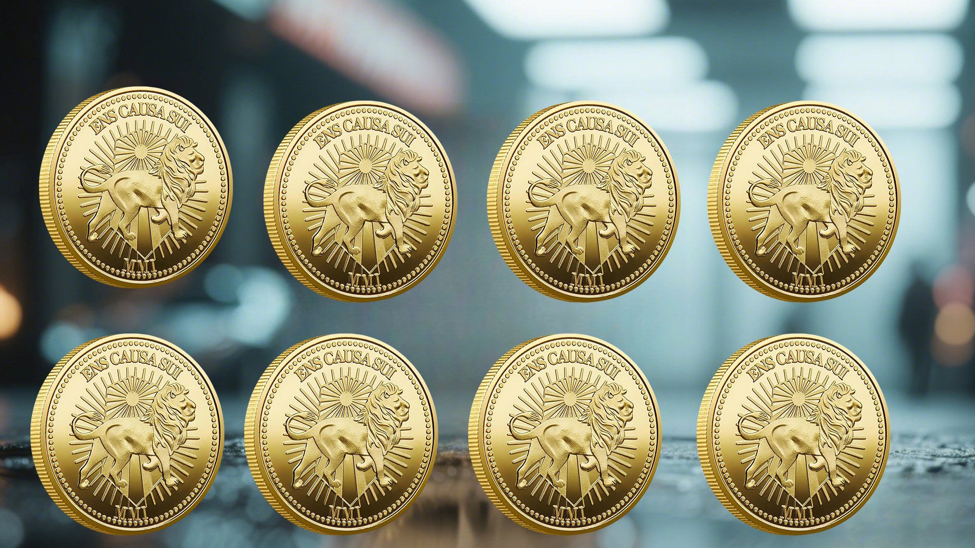 Film Memorabilia John Wick Continental Gold Coin - 40mm Movie Prop ...