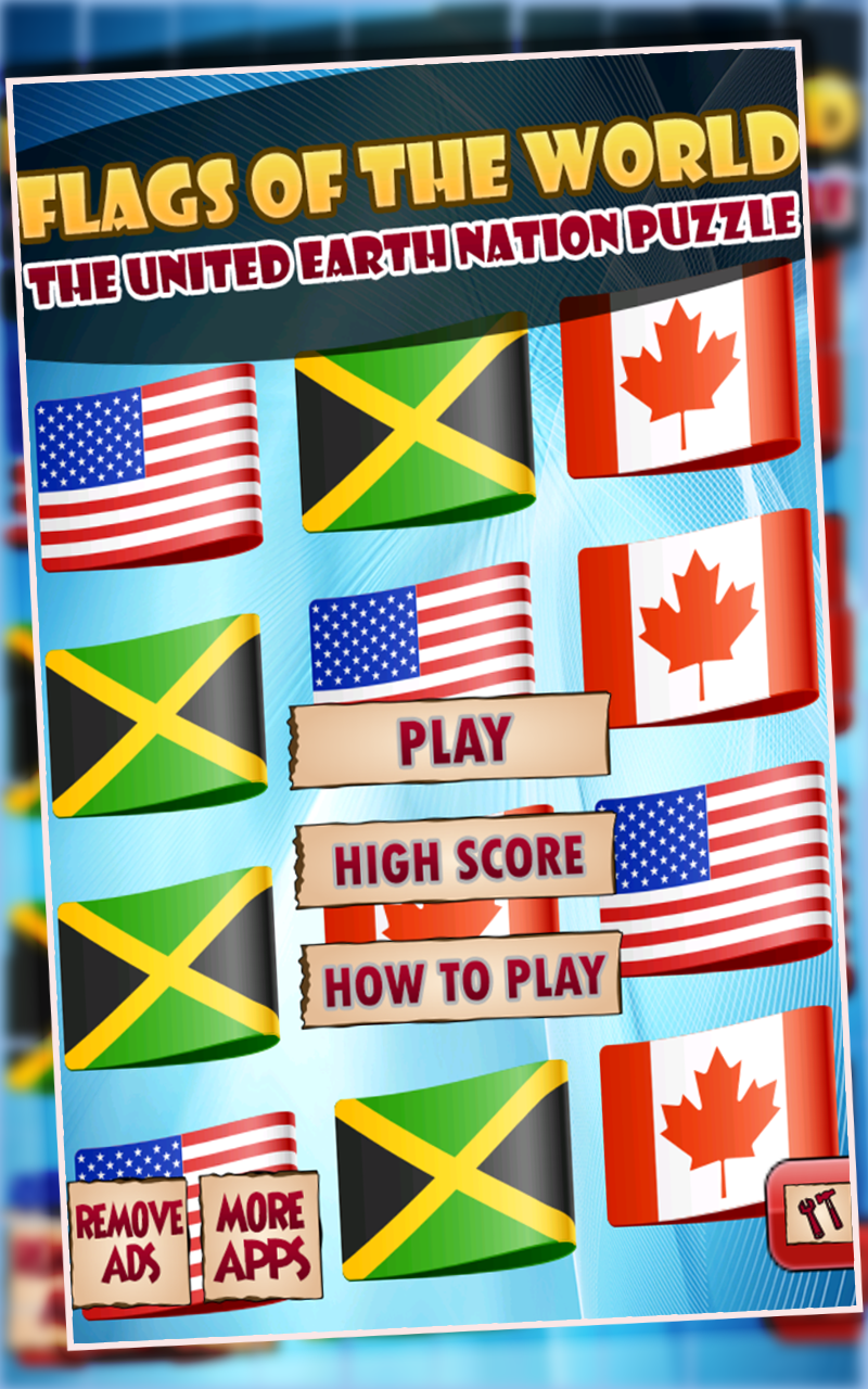 Flaggen der Welt: die United Earth Nation Puzzle - Gratis-Edition ...