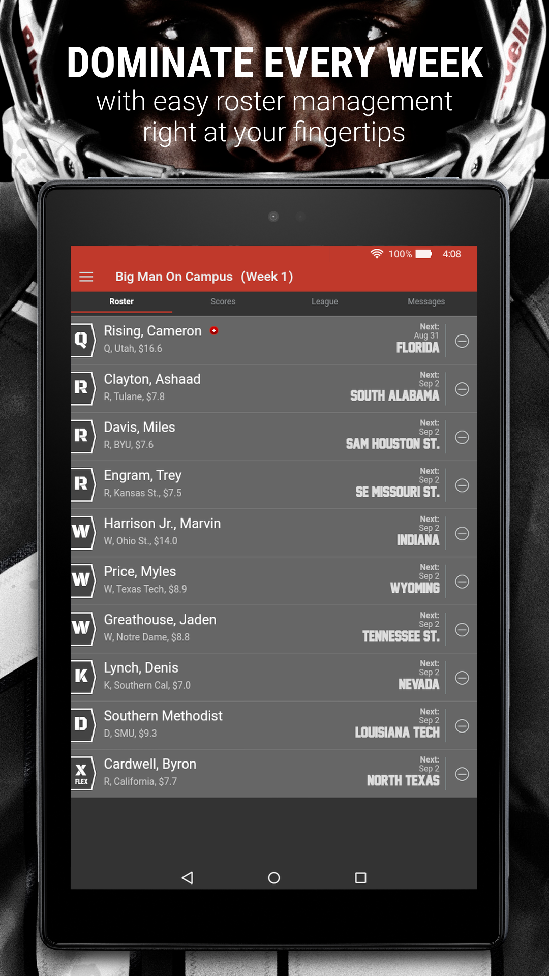 H2H College Football - App on Amazon Appstore