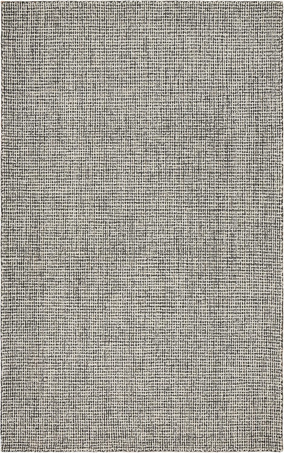 Amazon.com: LR Home Criss Cross Area Rug, 8' x 10', Gray : Home & Kitchen