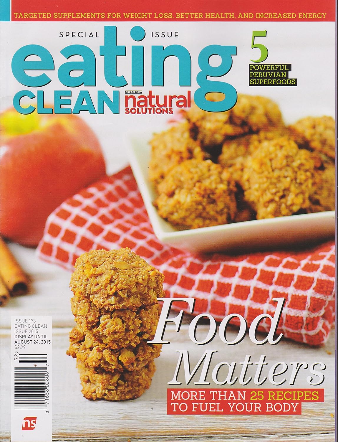Natural Solutions Eating Clean Magazine 2015: Amazon.com: Books