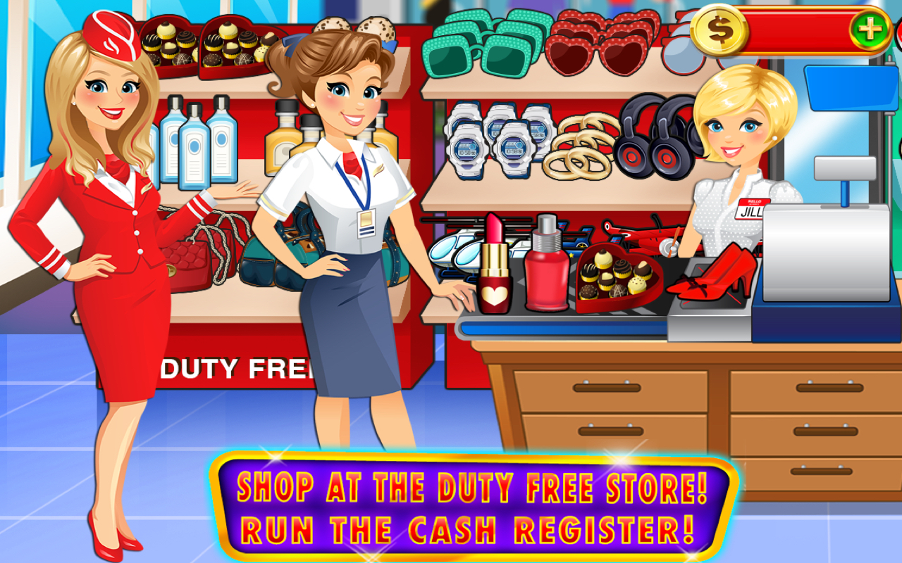 Airport Cash Register Mini Mall & Supermarket Simulator - Kids Fun ...
