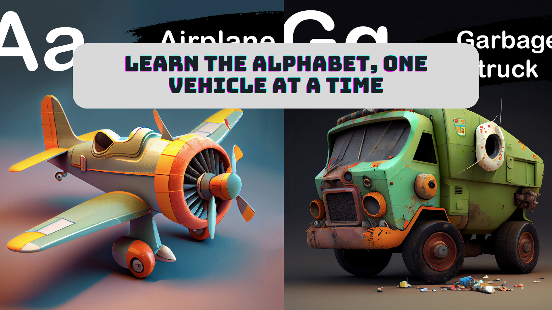 ABC Vehicles: An Interactive ABC Learning Adventure Through the World ...
