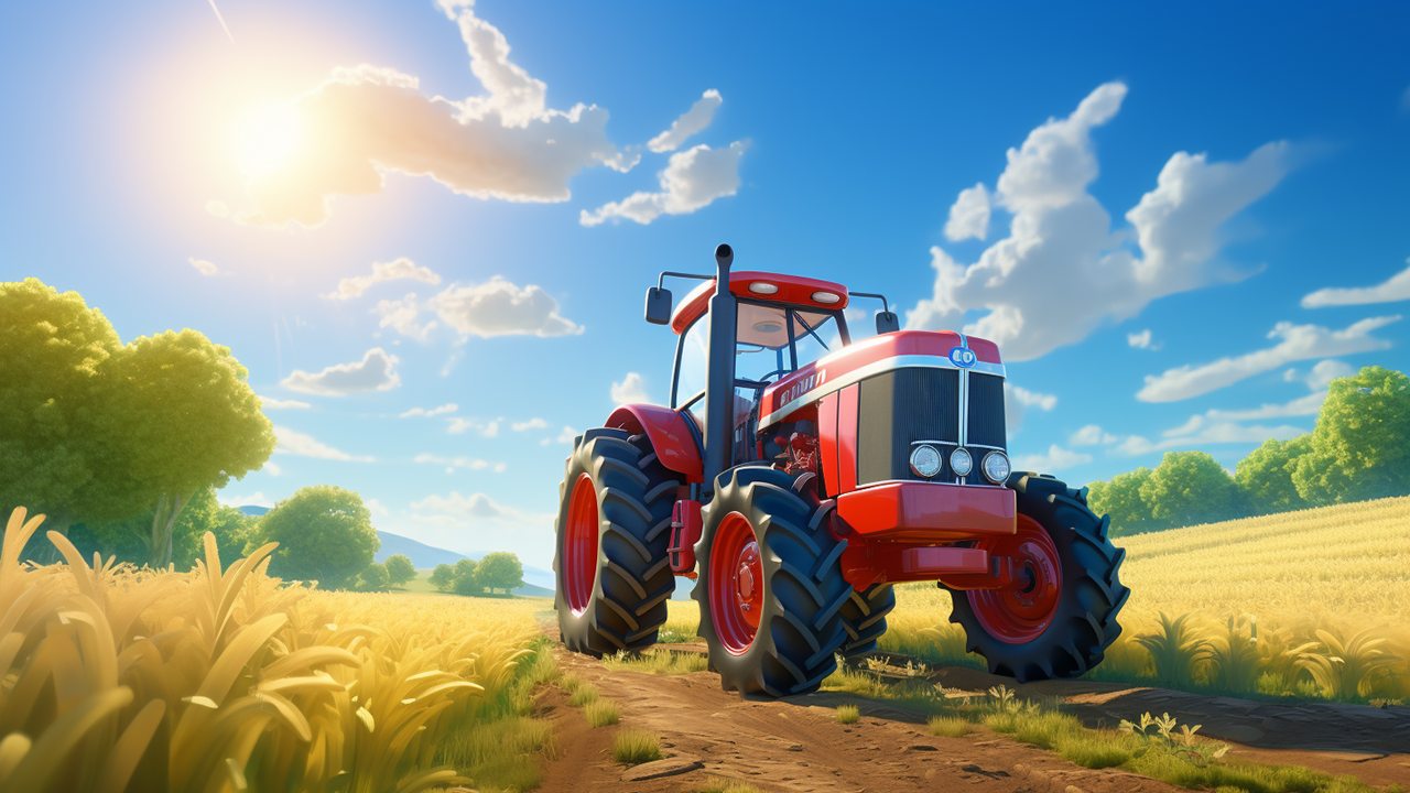 Virtual Farming Tractor Driving Games: Farm Truck Simulator Game for ...