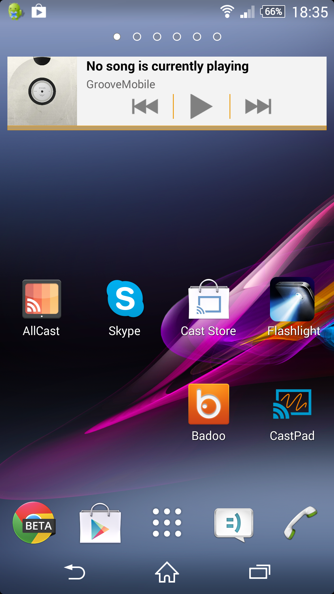 Aplicación GMobile en Amazon Appstore