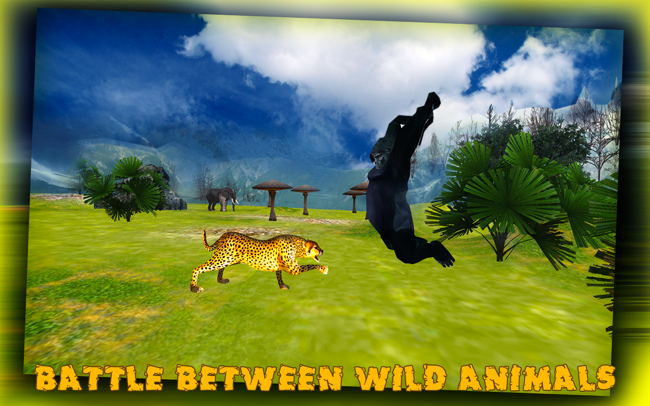Wild Gorilla Simulator Ultimate 3D- Deadly Angry Beast Jungle Attack ...
