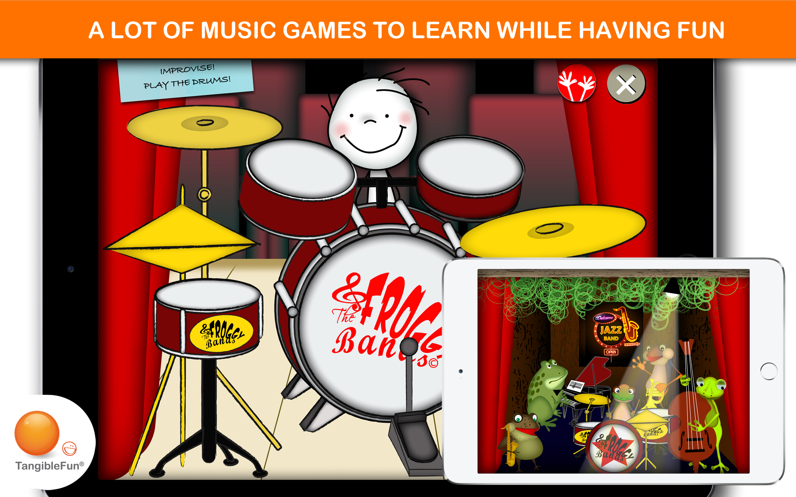 Music Games: The Froggy Bands - App on Amazon Appstore