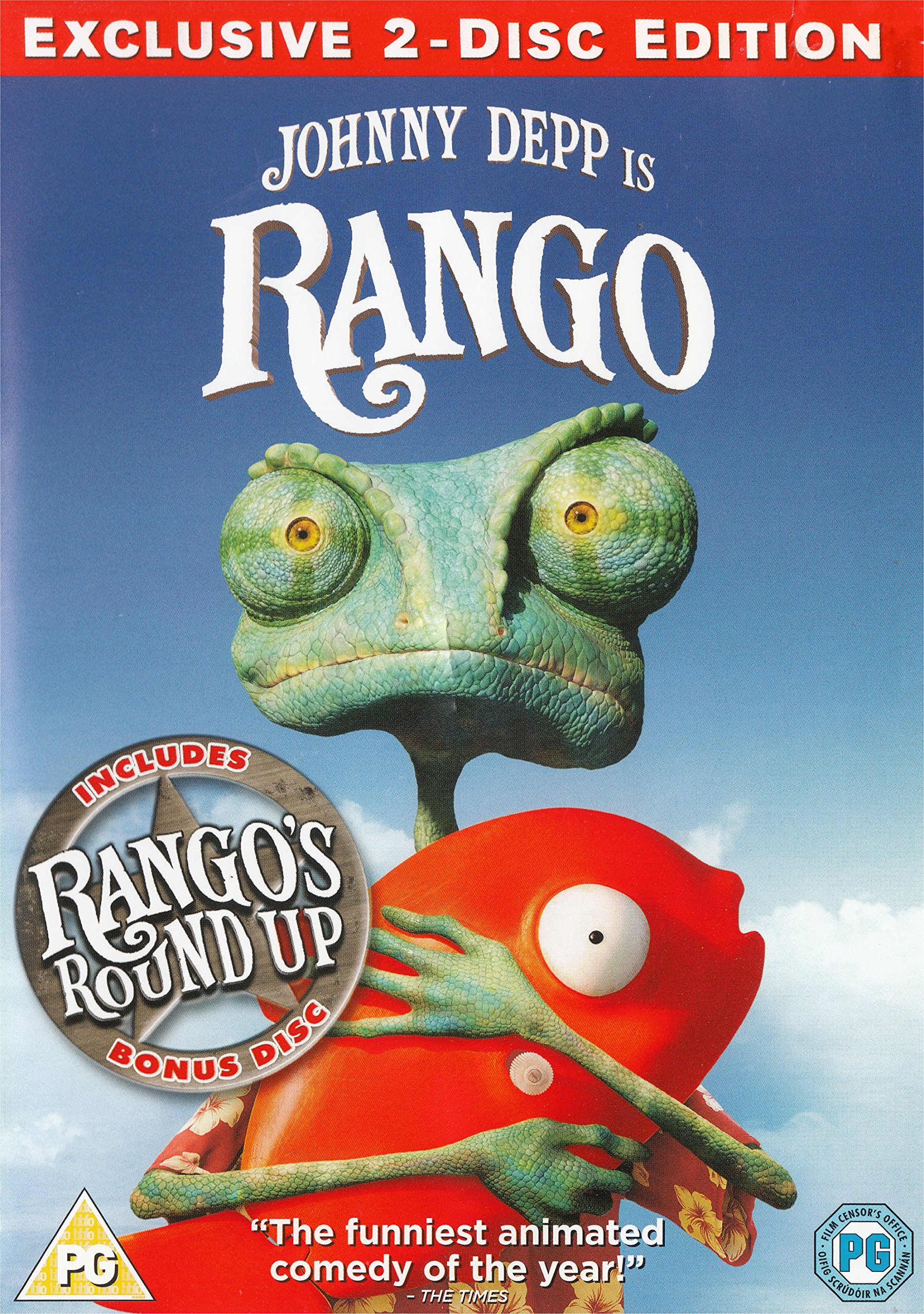Rango Dvd Cover Rango / Charlotte's Web / Barnyard : RANGO