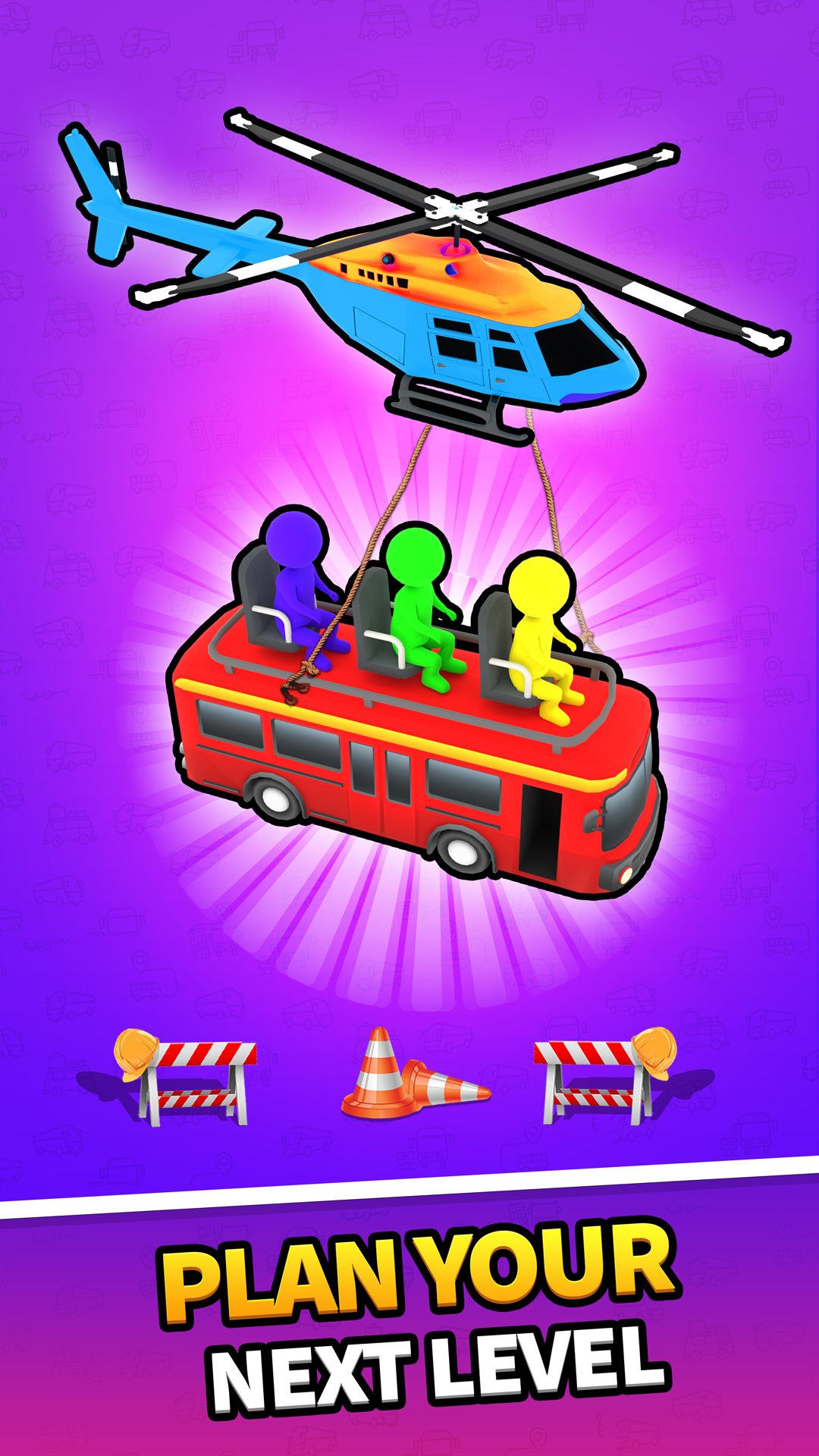 Bus Jam Passenger Color Merge - Bus Games | Passenger Color Puzzle ...