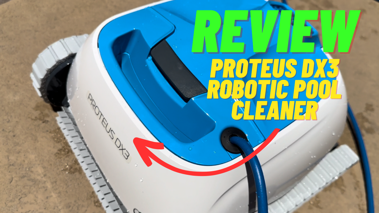 Watch Review of Dolphin Proteus DX3 Robotic Pool Cleaner! on Amazon Live