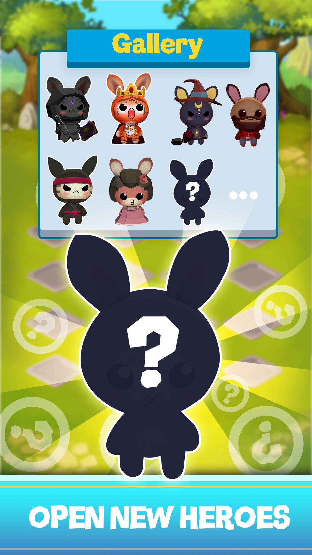 Merge Bunnies: Idle Evolution. Idle merge game. Rabbit evolution game ...