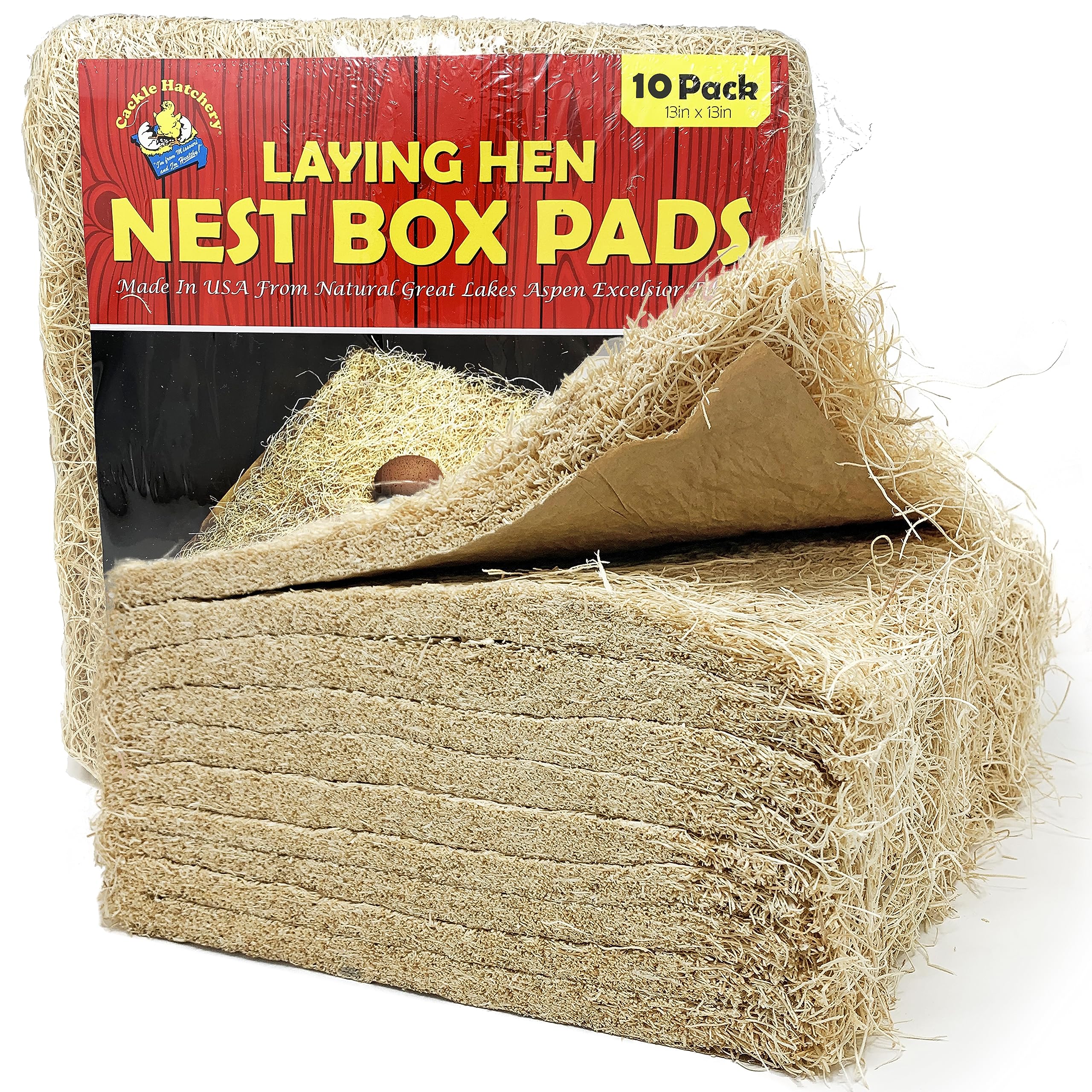 Amazon.com : Laying Hen Nest Box Pads Made in USA from Sustainable ...
